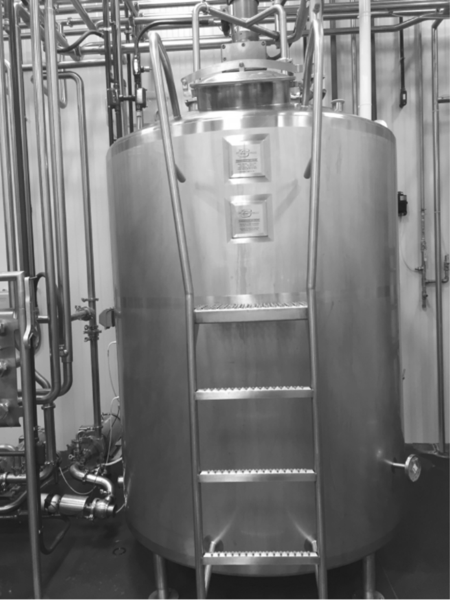Butter Holding Tank, 750 Gal